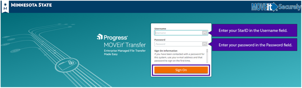 How to Use MoveIT Securely - Admissions