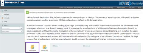 How to Use MoveIT Securely - Admissions